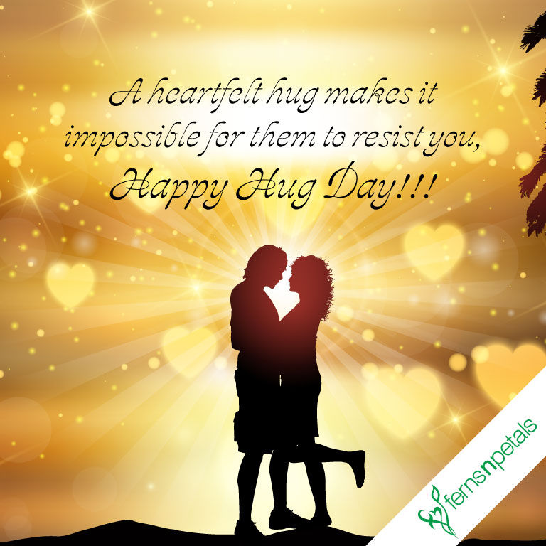 Hug Day Quotes | Happy Hug Day Messages and Wishes - Ferns N Petals